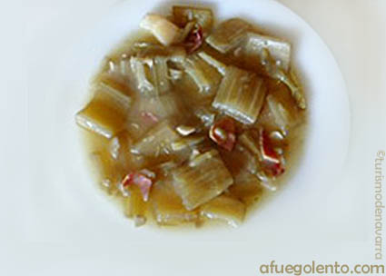 Menú de Navarra: Tres tapitas, Cardos, y Costrada | Recetas y menús - A ...