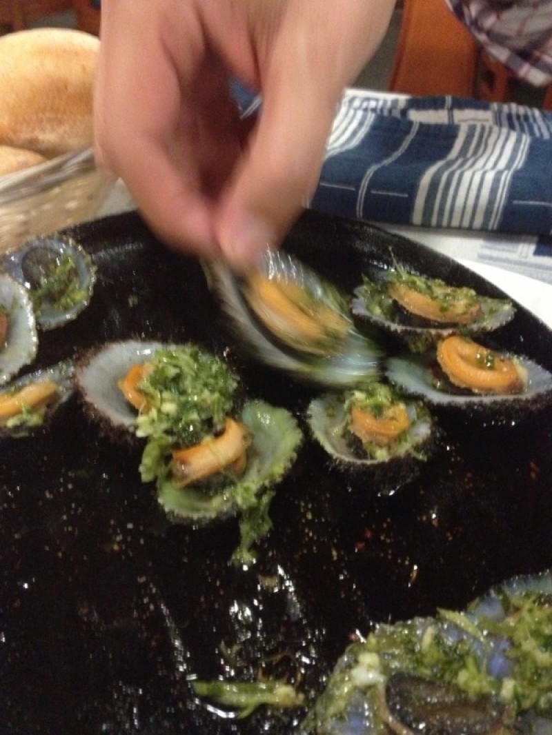 Receta de Lapas Guisadas al Champiñon - A Fuego Lento